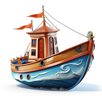 "Cartoon Boat"-Bilder: Stock-Fotos & -Videos. | Adobe Stock