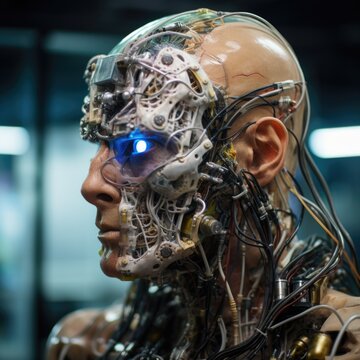 "Cyborg Head" Images – Browse 343 Stock Photos, Vectors, and Video ...