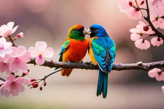Sweet Love Birds Wallpapers