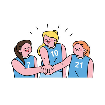 Go Team Cartoon