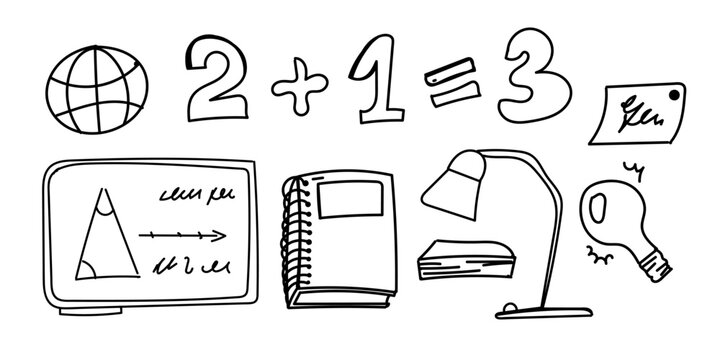 Math Clipart Black And White