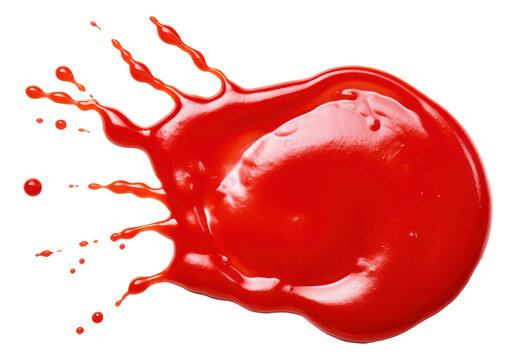 Ketchup Splatter Clip Art