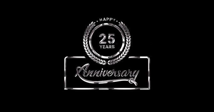 25th Wedding Anniversary Background