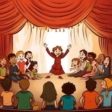 Acting Class Clipart