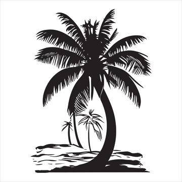Coconut Palm Clip Art