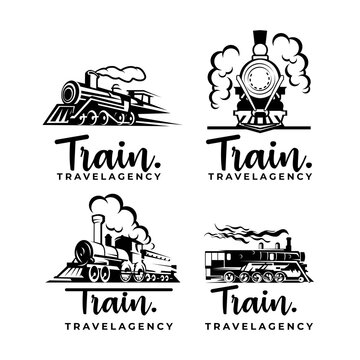 Retro Train Logo Images – Browse 15,936 Stock Photos, Vectors, and ...