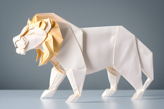 3d Origami Lion Instructions