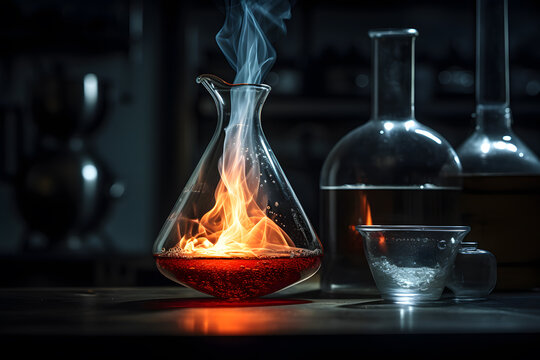 Chemistry Lab Fire