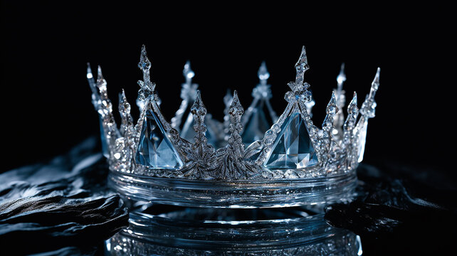 Crown Made Of Ice
