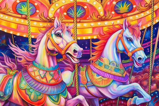 "Carousel Horses" Images – Browse 437 Stock Photos, Vectors, and Video ...