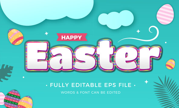 Happy Easter Editable Images – Browse 4,959 Stock Photos, Vectors, and ...