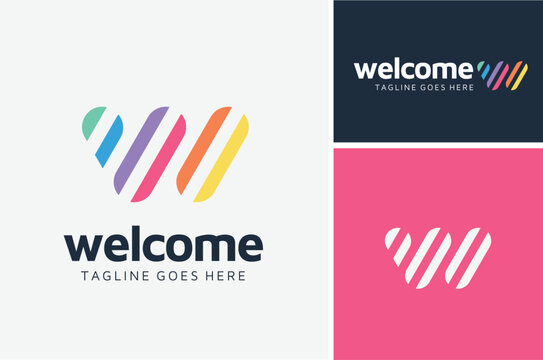 Welcome Logo Design