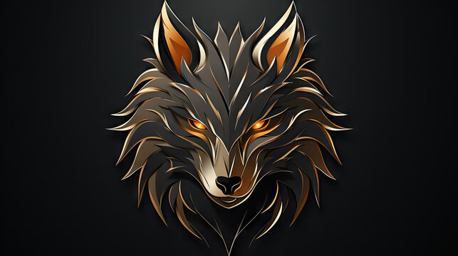 Wolf Head Logo Template Images – Browse 14,092 Stock Photos, Vectors ...