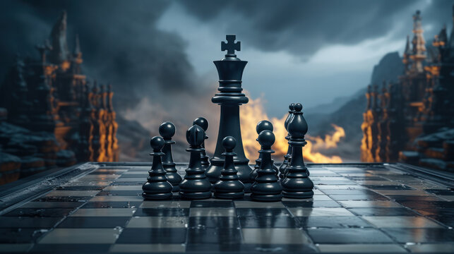 Chess Pieces Wallpaper Hd