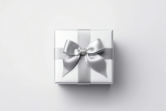 Silver Gift Ribbon