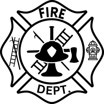 St Florian Maltese Cross Clipart Jpg