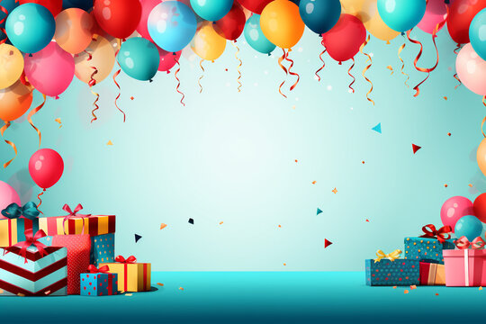 Happy birthday banner images background store