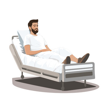 Patient In Bed Cartoon Images – Browse 5,401 Stock Photos, Vectors, and ...