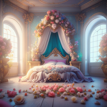 Medieval Princess Bedroom