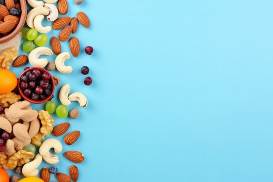 Dry Fruits Background