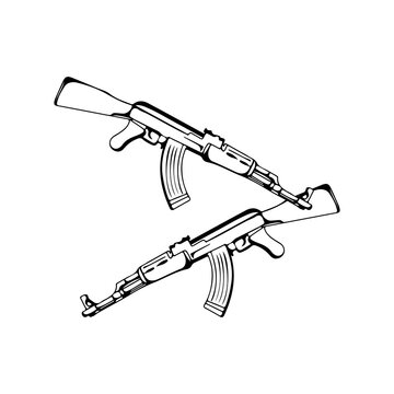 Ak47 Coloring Pages