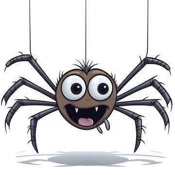 Cartoon Spider Clip Art