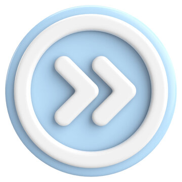 Next Button Icon Blue