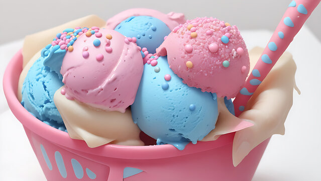 "Pink Ice Cream" Images – Browse 770 Stock Photos, Vectors, and Video ...