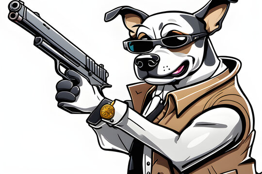 Cartoon Man With Gun Images – Browse 27,209 Stock Photos, Vectors, and ...