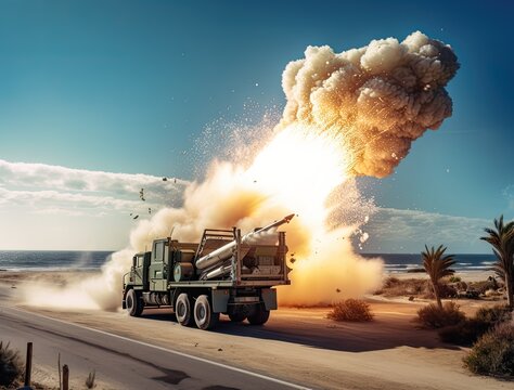 Rocket Launcher Firing