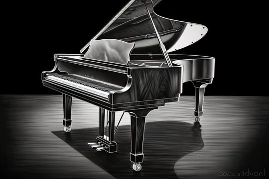 Beautiful Piano Wallpaper