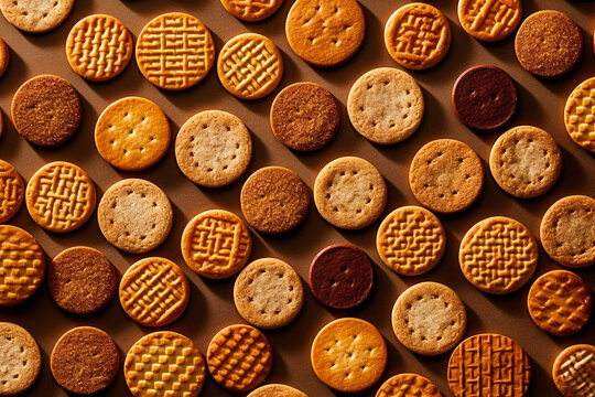 Biscuits Top View Images – Browse 207,272 Stock Photos, Vectors, and ...
