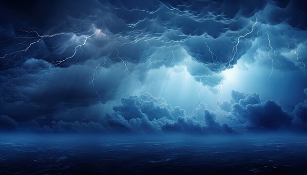 Storm Clouds Lightning Wallpaper