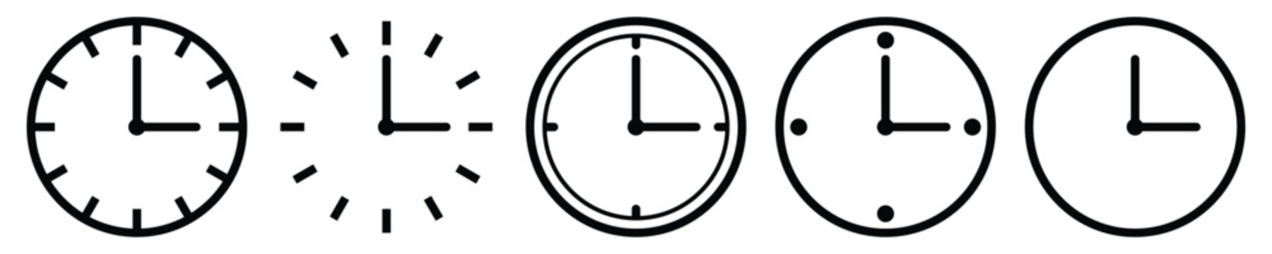 Line Clock Images – Browse 252,427 Stock Photos, Vectors, and Video ...