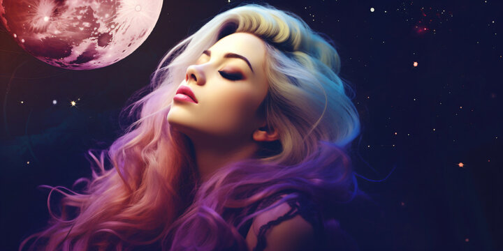 Fashion Model Moonlight Images – Browse 5,272 Stock Photos, Vectors ...