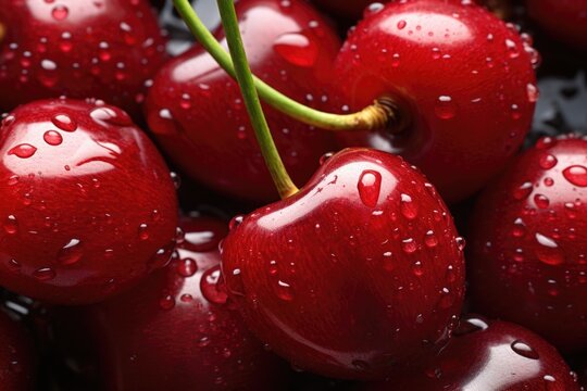 Cherries Background Hd