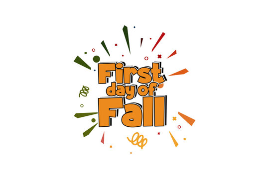 First Day Of Autumn Clip Art