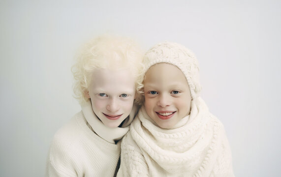 Albino African American Baby