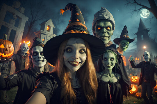 Halloween Selfie Images – Browse 6,121 Stock Photos, Vectors, and Video ...