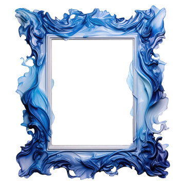 Blue photo frame store