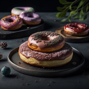 "Fresh Donuts" Images – Browse 173 Stock Photos, Vectors, and Video ...