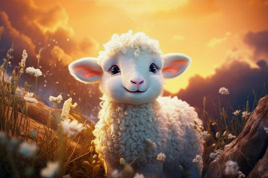 "Cute Sheep" Images – Browse 1,389 Stock Photos, Vectors, and Video ...