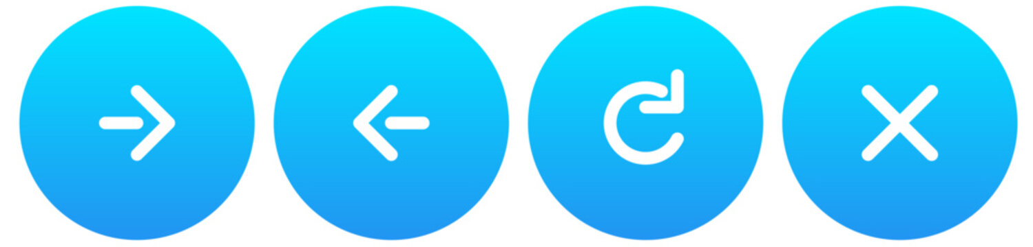 Next Button Icon Blue