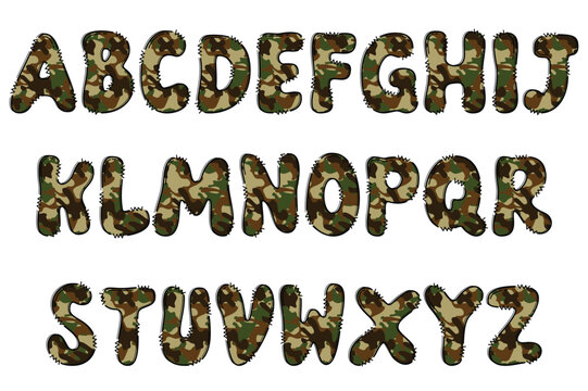 Camo Font