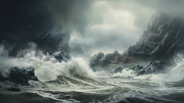 Stormy Seas And Rocks Images – Browse 49,996 Stock Photos, Vectors, and ...