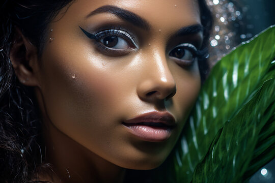 Jungle Woman Makeup