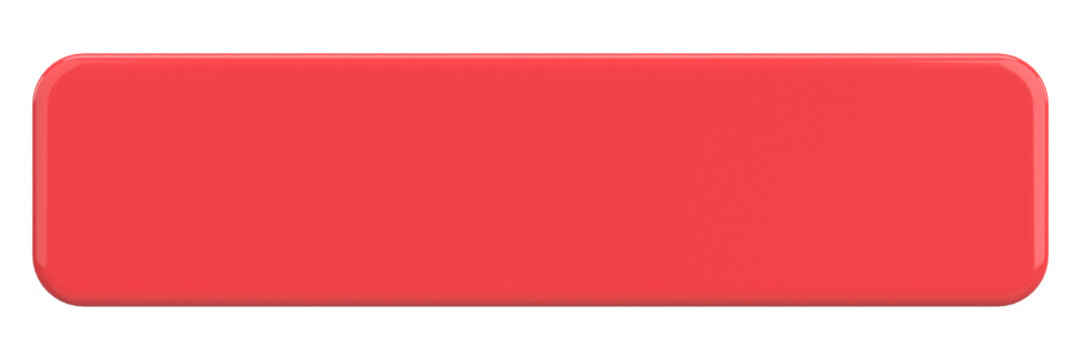 Blank Red Button Png