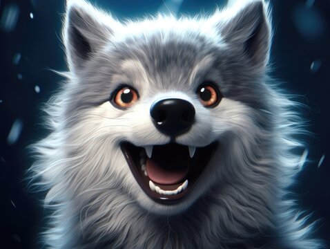 "Cute Wolf" - Images et vidéos libres de droits | Adobe Stock