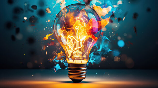 Exploding Light Bulb