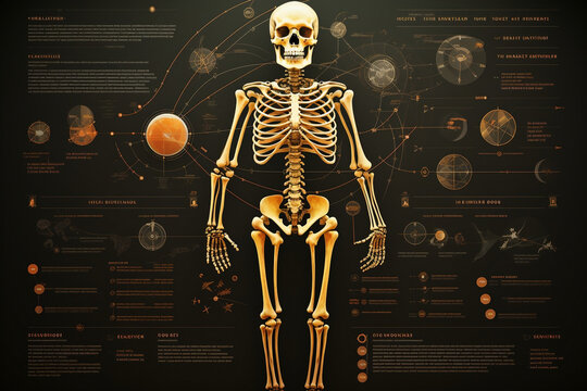 Skeleton Anatomy Wallpaper